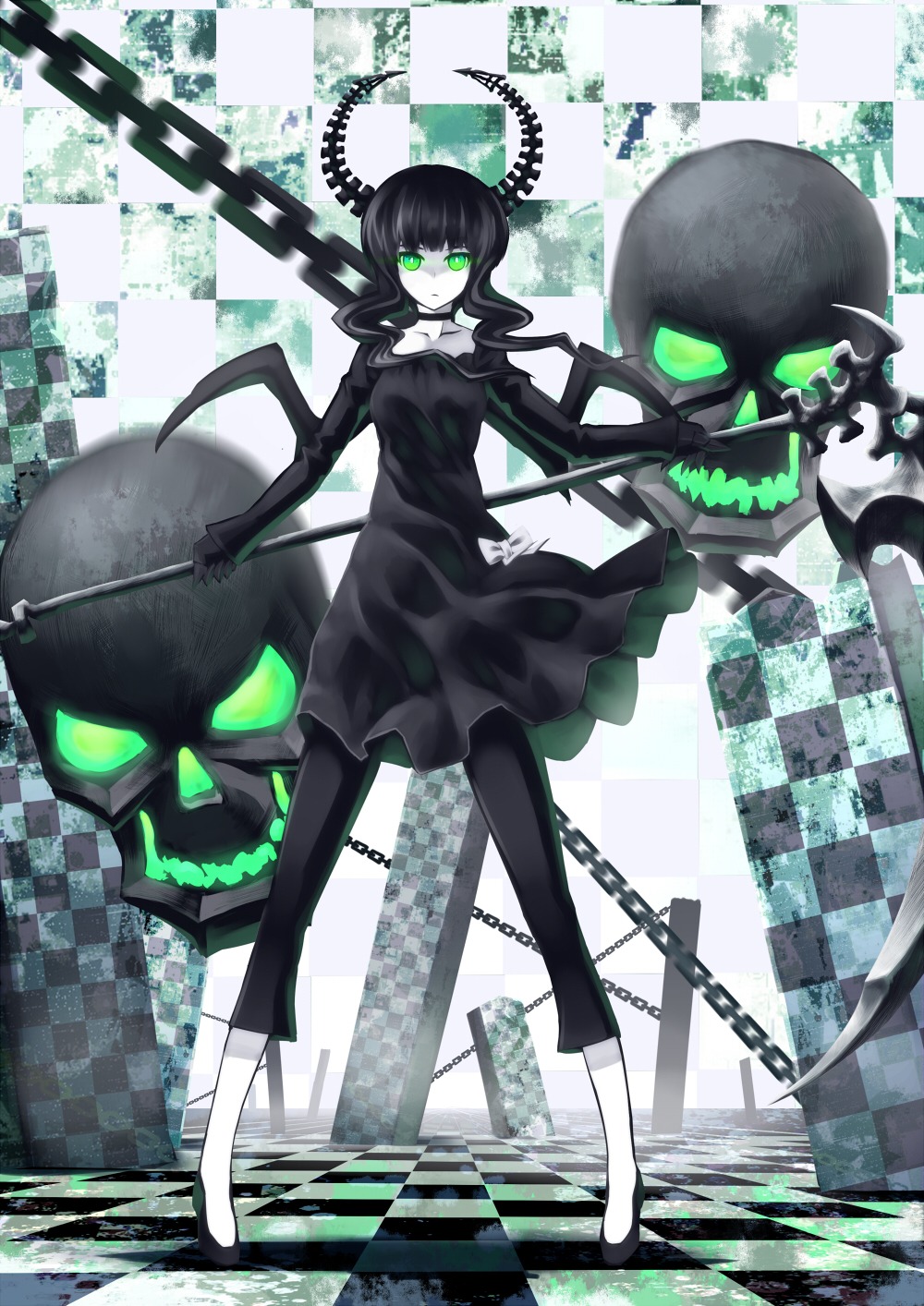 izumi sai black rock shooter vocaloid dead master | #149448 | yande.re